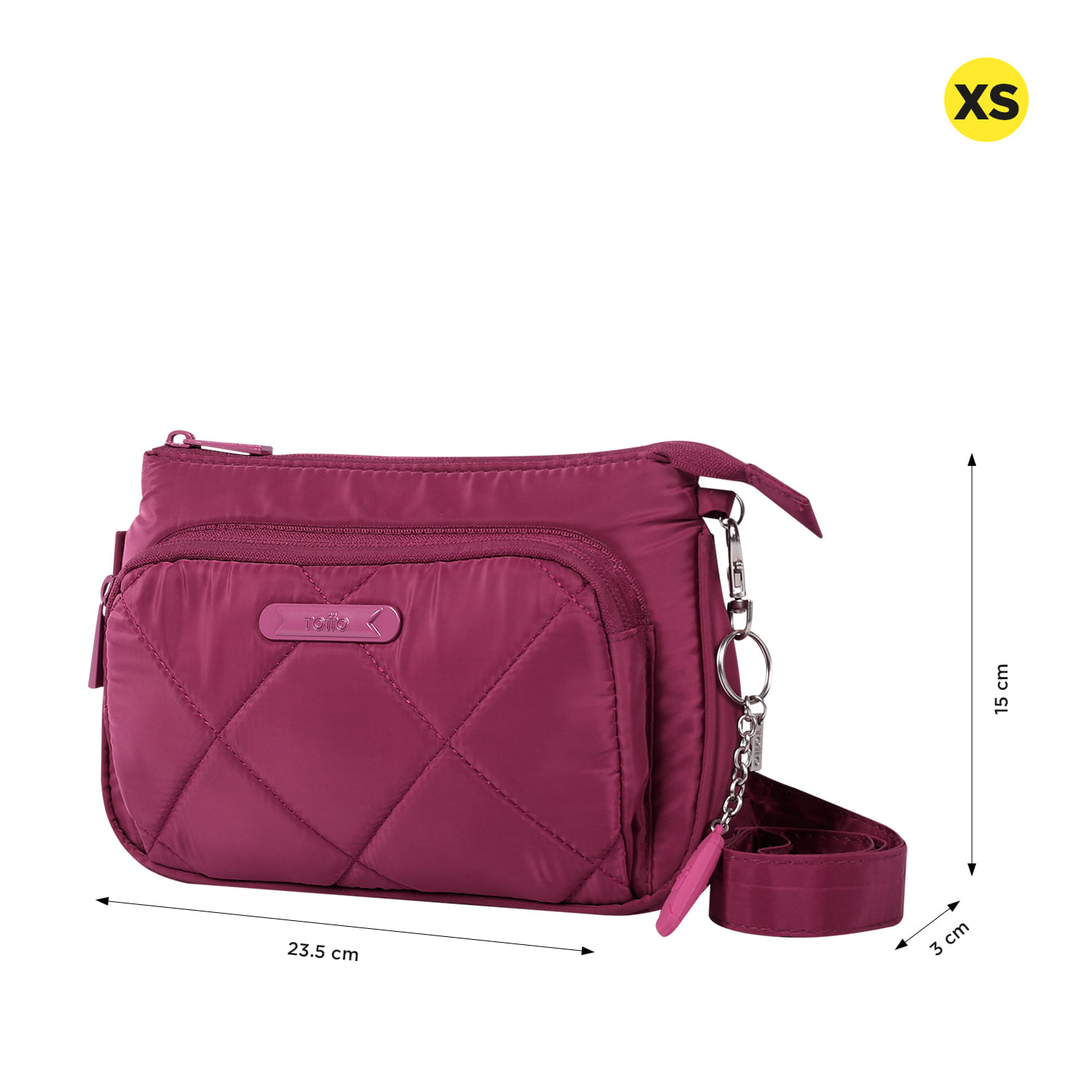 TOTTO Cartera de Hombro Arlet S Pequeño Deco Rose | falabella.com